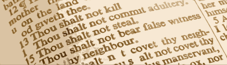 Ten Commandments to Live By - The Armed Lutheran